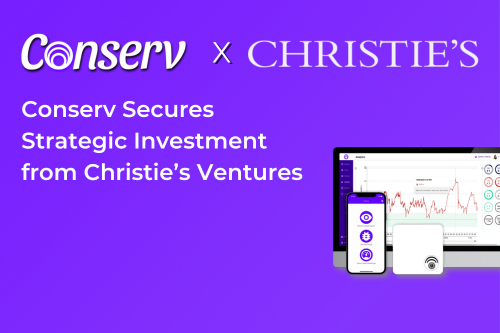 Conserv Secures Strategic Investment from Christie's Ventures